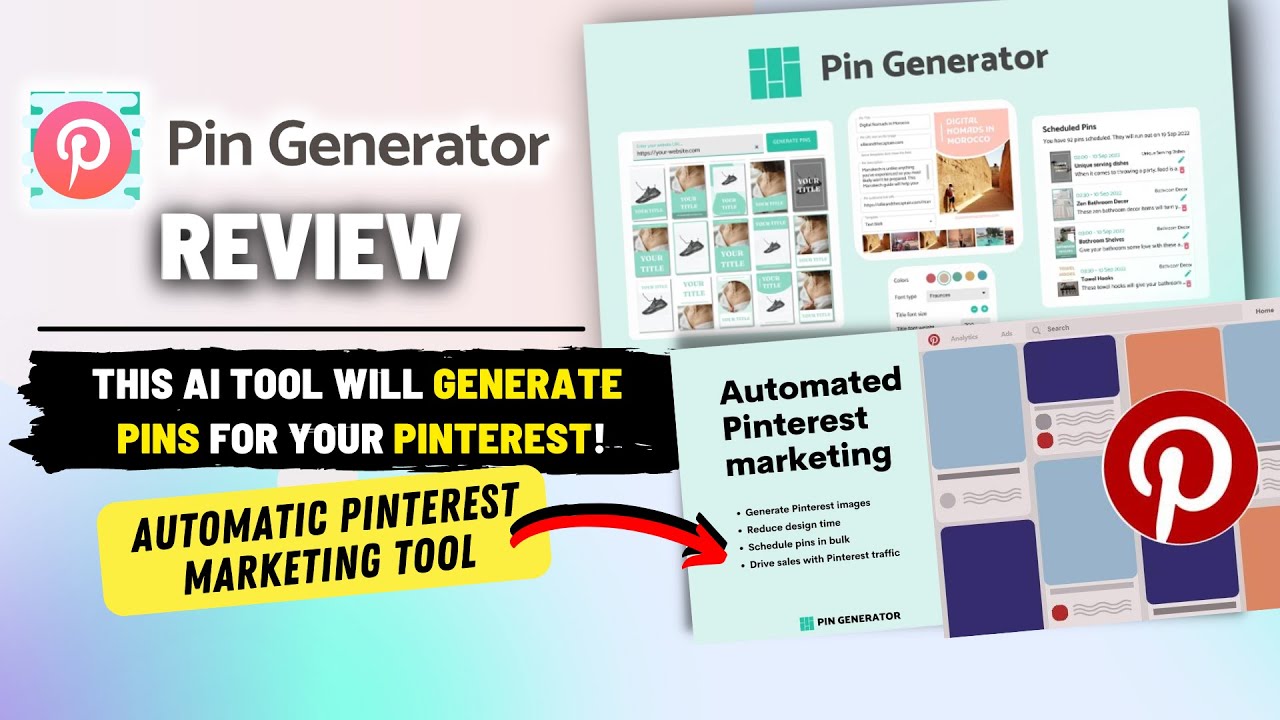 This Ai Tool Create 100+ Pins in No Time - Pin Generator Review 2023 ...