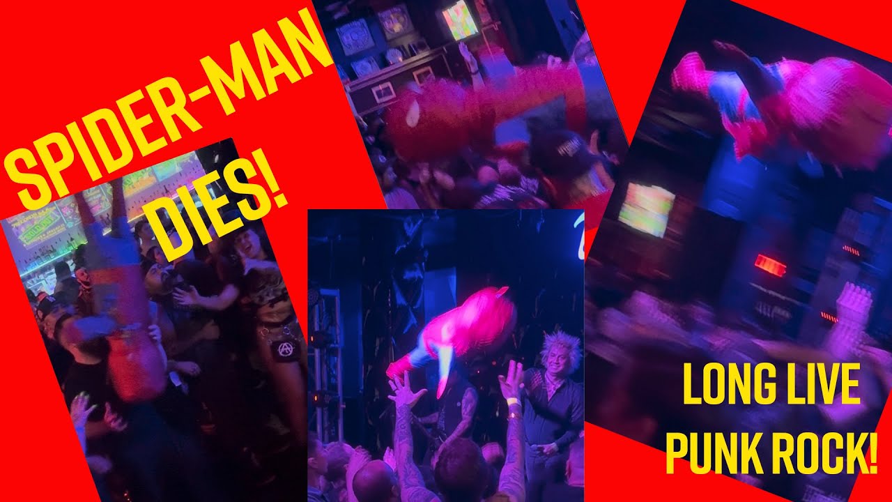 Punk Rock Claims a Superhero: Spider-Man Taken Down in the Pit! Looking ...