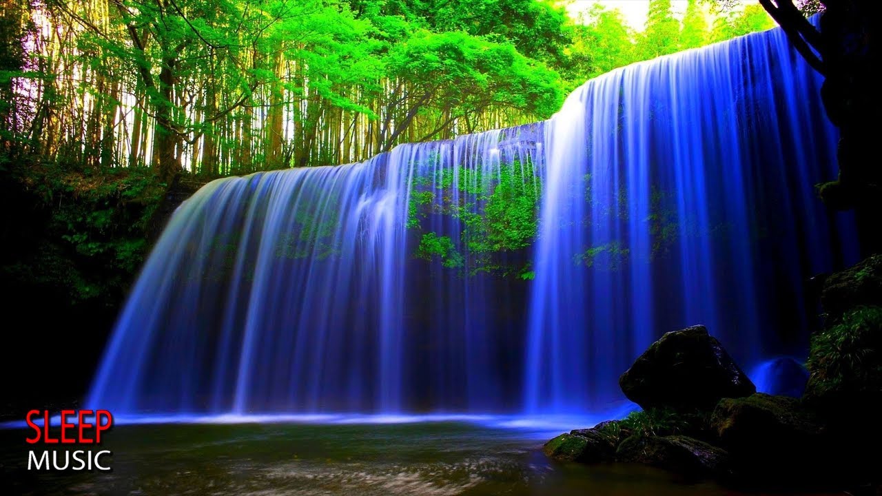 Relaxing Music with Water Sounds • Beautiful Waterfall Music For ...