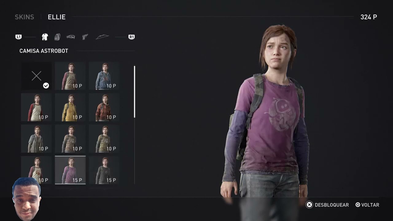 All Ellie Skins The Last Of Us Part I - YouTube