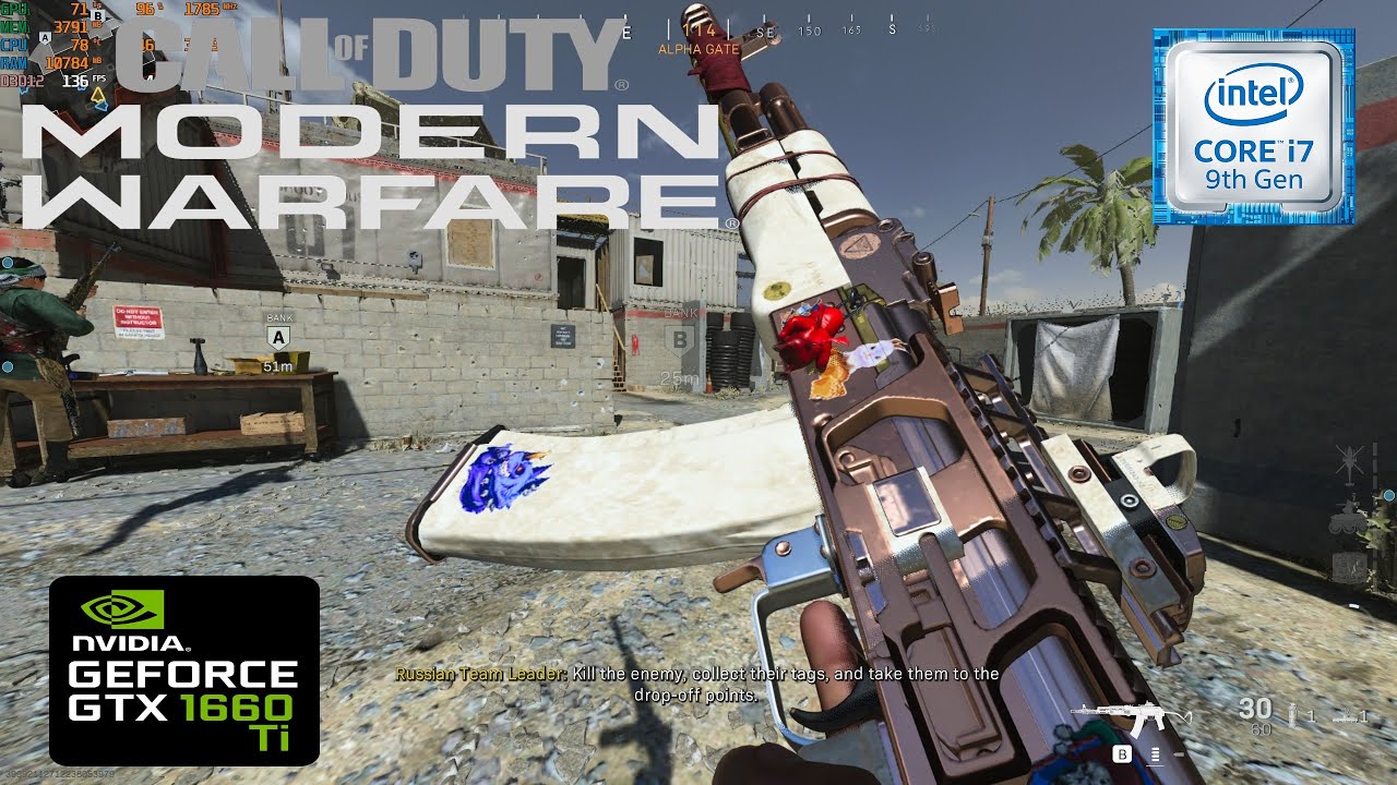 Call of Duty Modern Warfare 2019 Ground War Gameplay Low Graphics 1080p ...