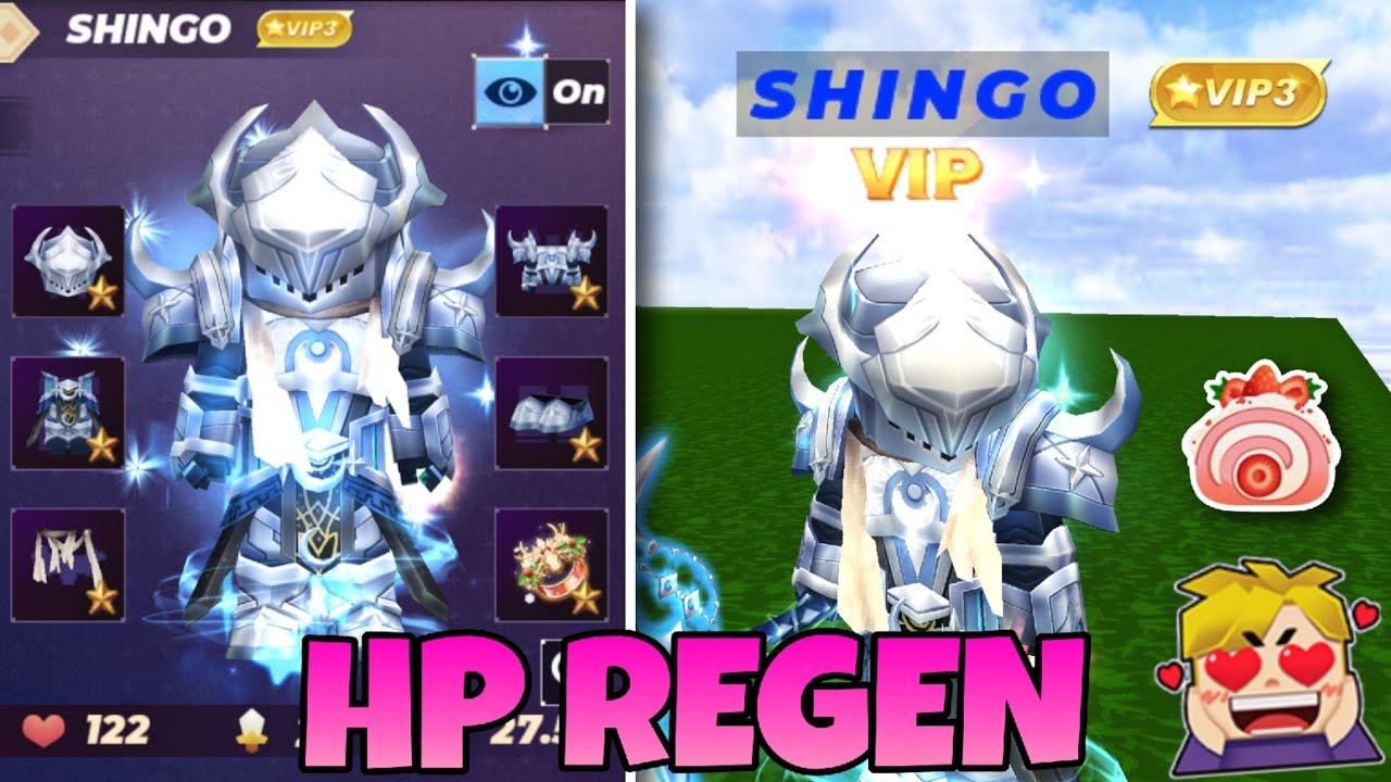 The POWER OF MAX HP REGEN in SkyBlock Blockman go - YouTube