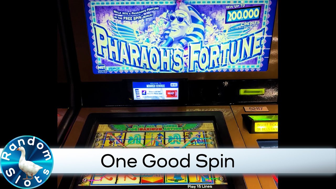 Pharaoh's Fortune Slot Machine One Good Spin - YouTube