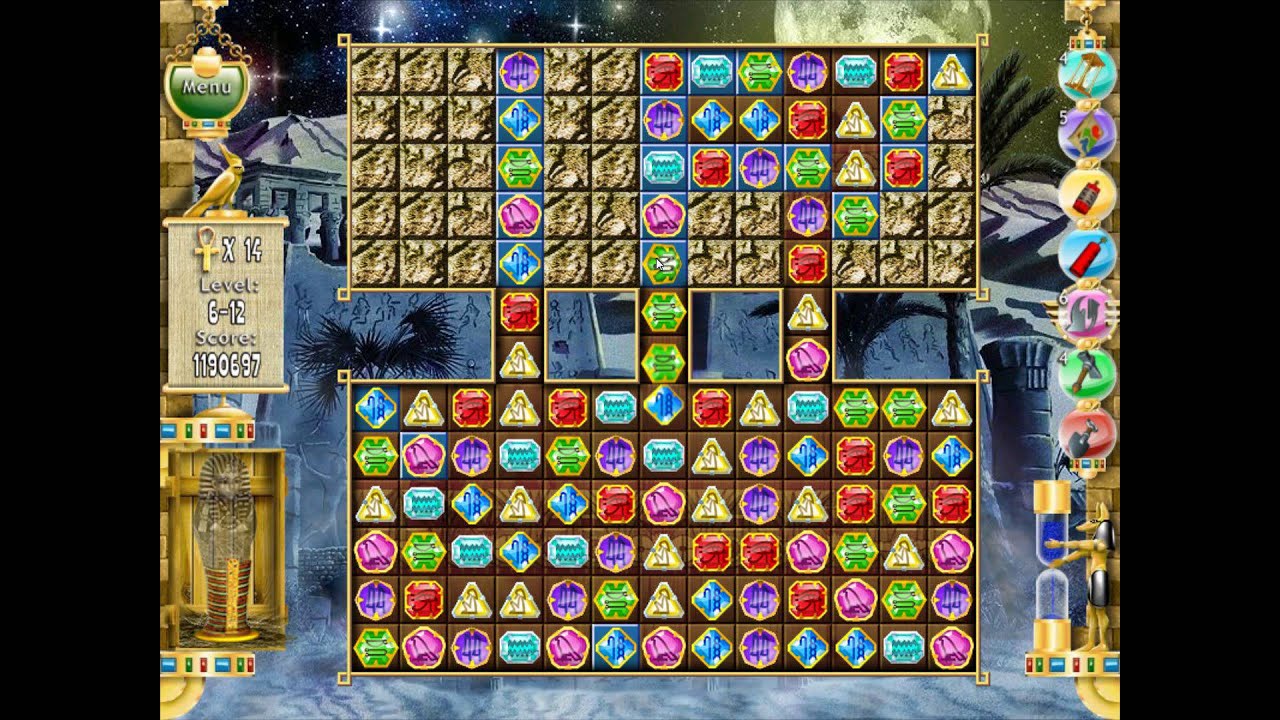 Pharaoh Puzzle gameplay - Level 6-12 - YouTube