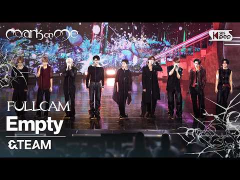 [안방1열 풀캠4K] 앤팀 'Empty' (&TEAM FullCam) @UNVEIL &TEAM COMEBACK SHOWCASE 260908