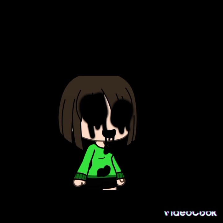 Little Chara undartale meme dad cry house of memories gacha trend - YouTube