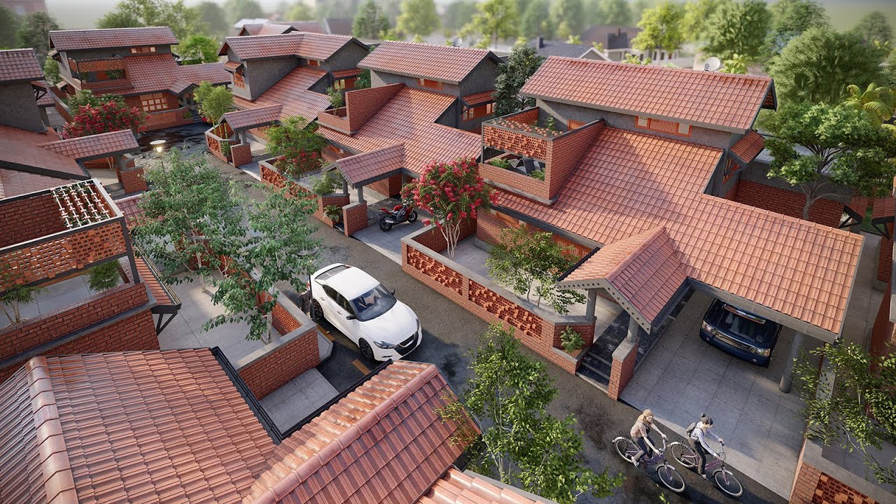 3d Rendering of Gated Community in Kerala - YouTube