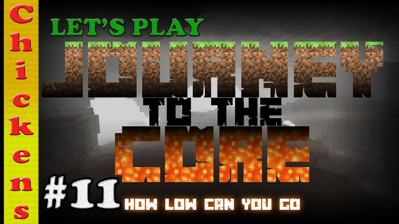 Let's Play - Minecraft - Journey To The Core - Chickens #11 - YouTube