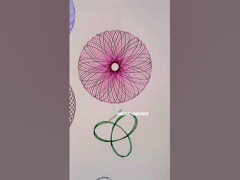 simple spirograph design #youtube #spirograph #shorts #subscribe #like #art - YouTube