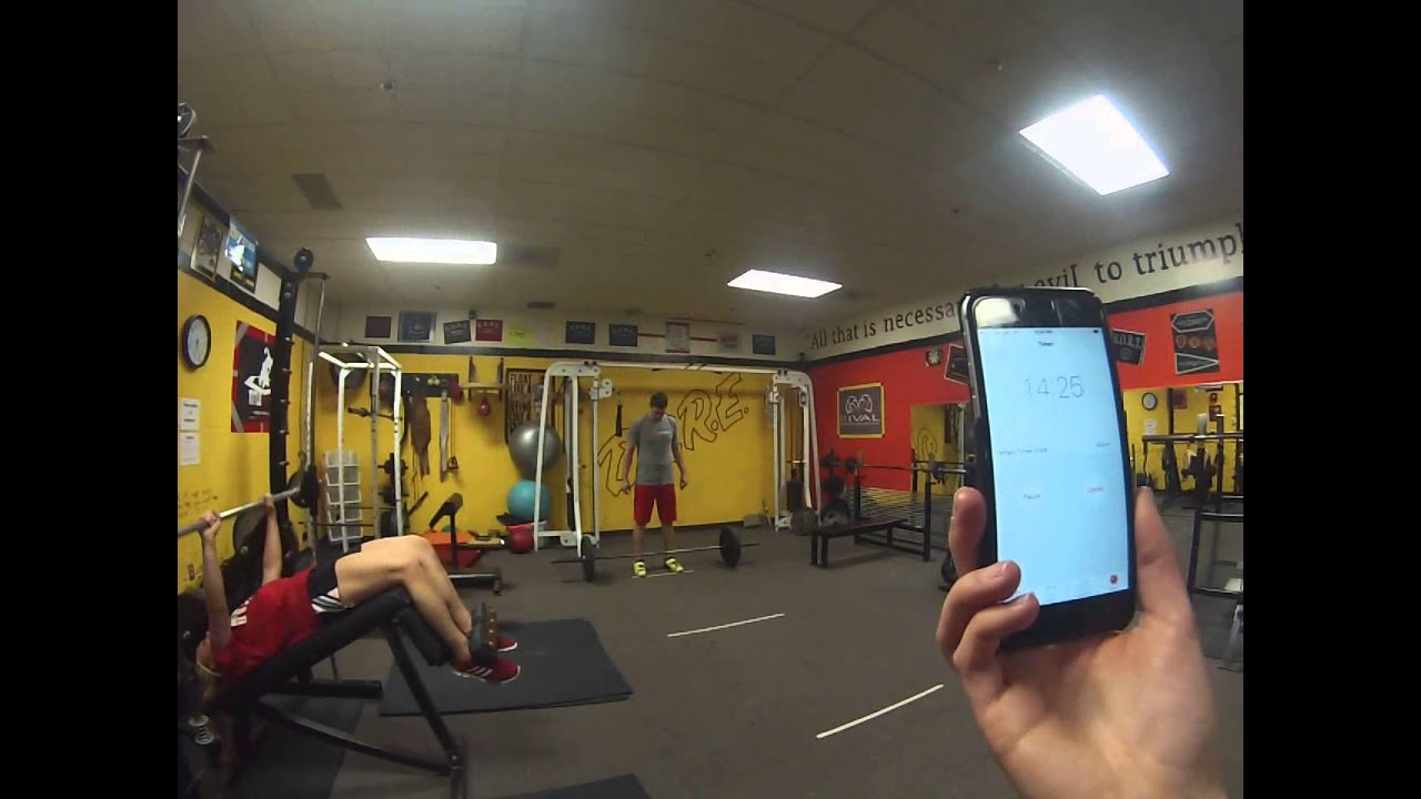 Tyler Stearns Crossfit Open 16.1 - YouTube