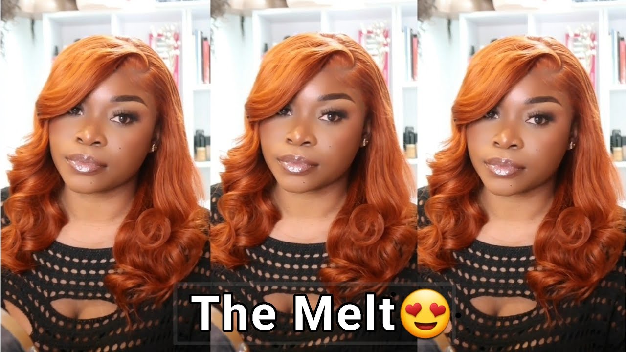 OMG 🧡 GINGER WIG 🧡 IS EVERYTHING! INSTALL TUTORIAL - YouTube