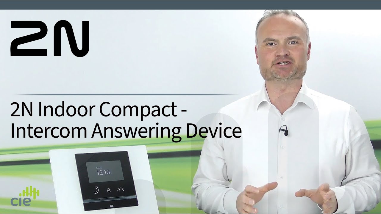 2N Indoor Compact - Intercom Answering Unit | 91378501 - YouTube