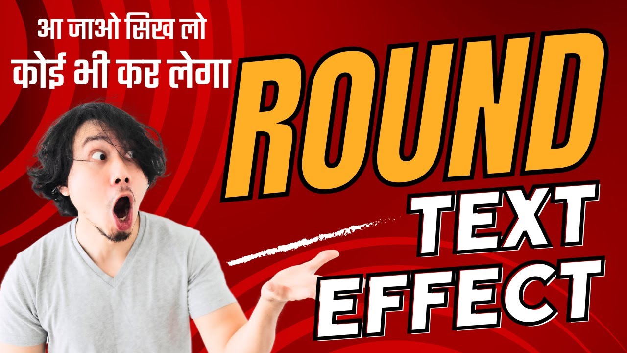 Round Text Effect Text Mandala Effect Corel Draw Tutorial Youtube