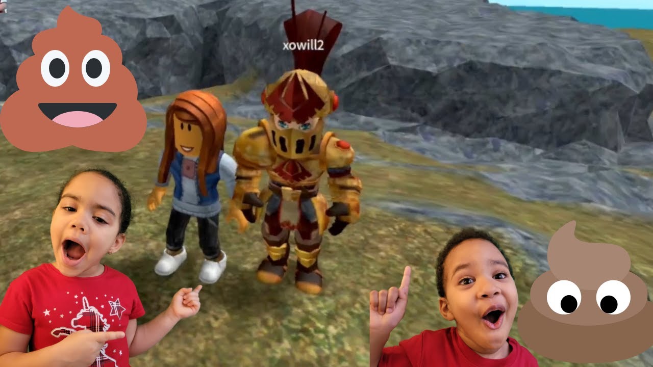 Can the Youngest Roblox players complete Poop eating simulator Roblox ...
