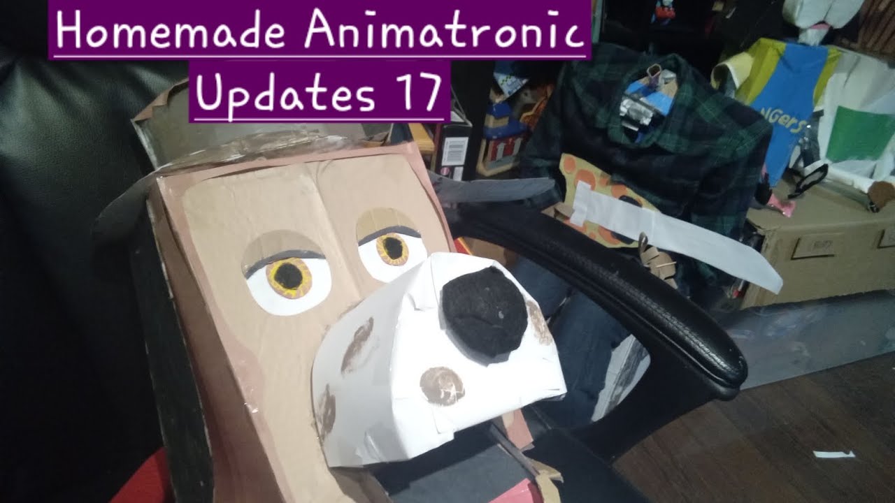 Homemade Animatronic Updates 17 - YouTube