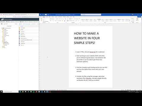 How to set up your own website! (in 4 simple steps) - YouTube