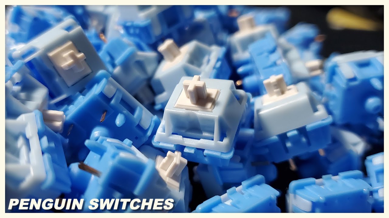 A New Tactile : kineticlabs Penguin Switches - YouTube