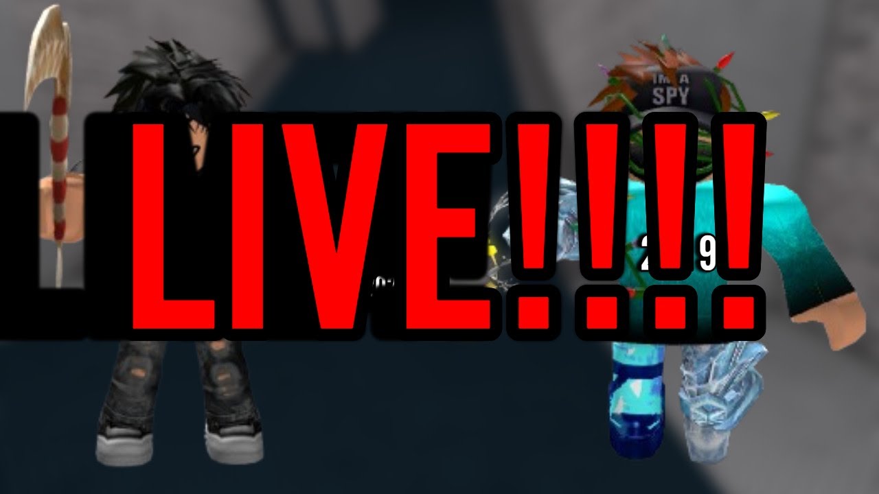 MM2 WITH VIEWERS LIVE!!!!! (JOINS ON)🔴 - YouTube