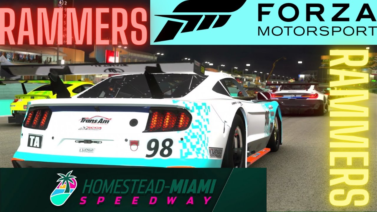 Forza Motorsport (RAMMERS) at Homestead Miami Speedway Road Circuit ...