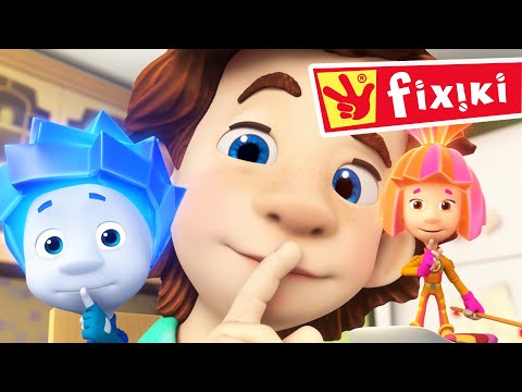 Fixiki în română - Nolik se transformă în Șurub ⚙️ Desene animate ...