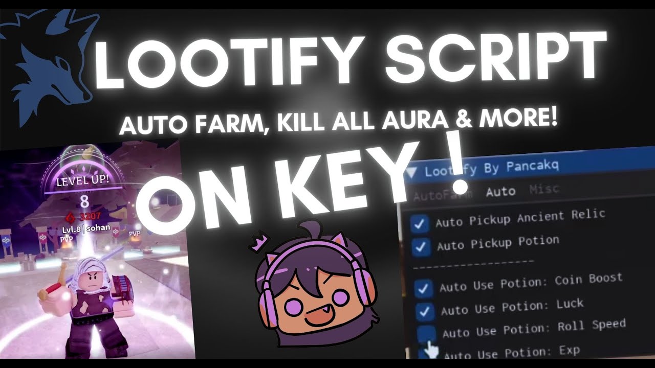The BEST Lootify SCRIPT with INSTANT Auto Farm, Kill All Aura & More ...