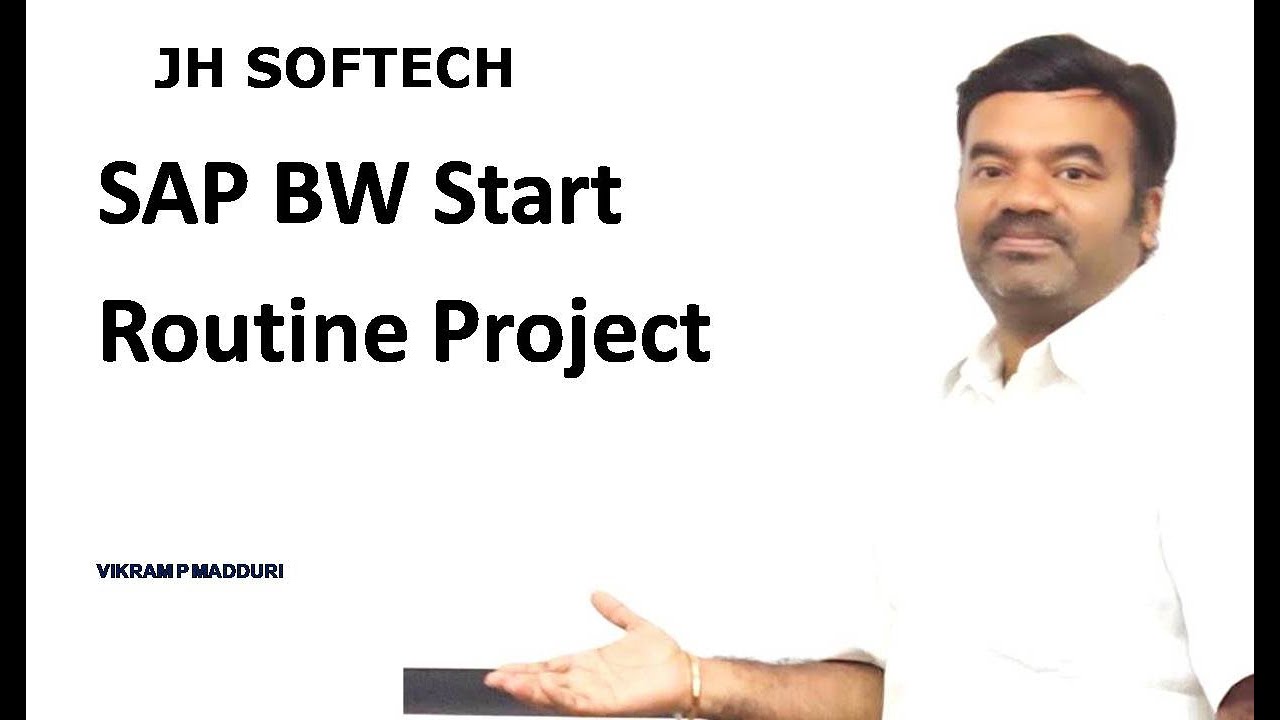 SAP BW Start Routine Project - YouTube