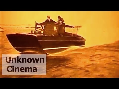 Speed boat racing - Palm Beach, Florida 1920s - YouTube
