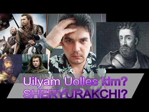 Sheryurak Uvilyam Uolles tarixi. ( Dalillarga asoslangan ma'lumotlar ) #sheryurak #uvilyamuolles
