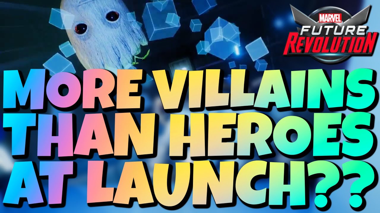 MORE VILLAINS THAN HEROES AT LAUNCH?? | MARVEL FUTURE REVOLUTION - YouTube