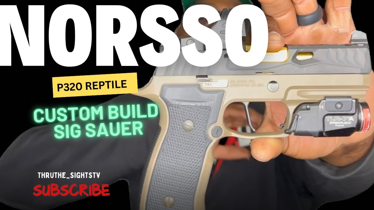 My new sig sauer p320 build - YouTube