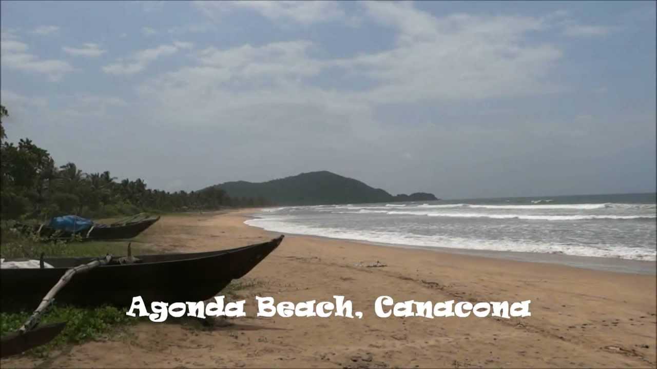Agonda Beach, Canacona - YouTube