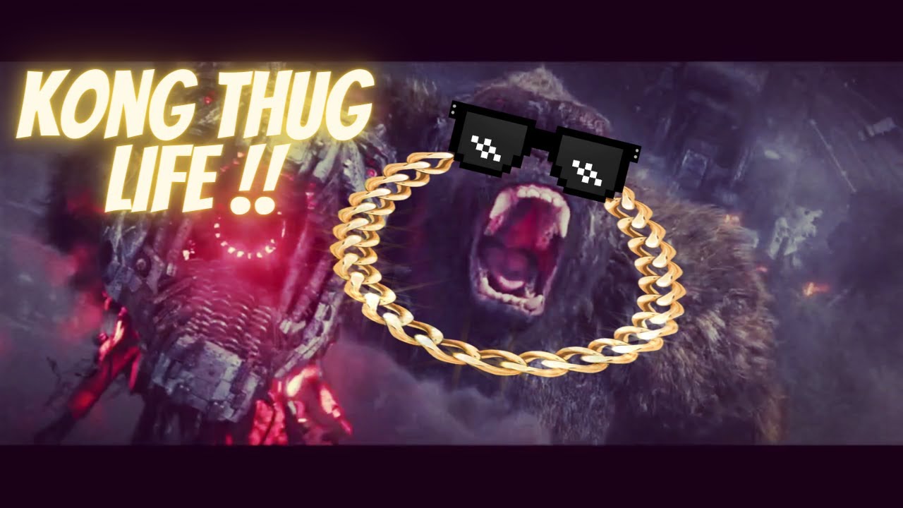 Kong Thug Life 🚬😎 Godzilla vs Kong 2021 #shorts - YouTube