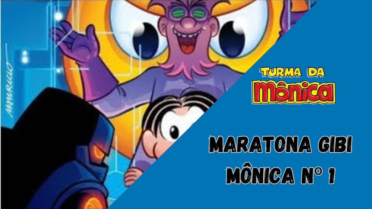 Maratona Gibi Completo Mônica n° 1 Meme Mônica | 42 minutos de ...