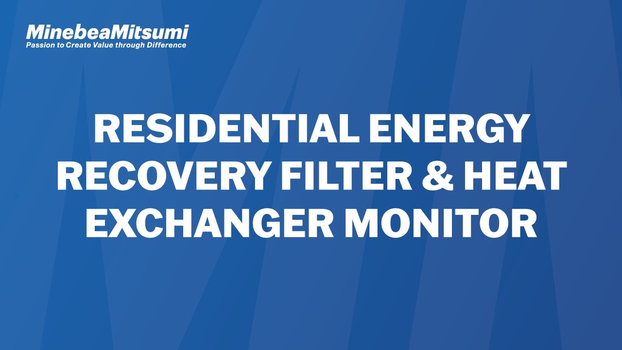 Residential Energy Recovery Ventilator and Heat Exchanger Demo - YouTube