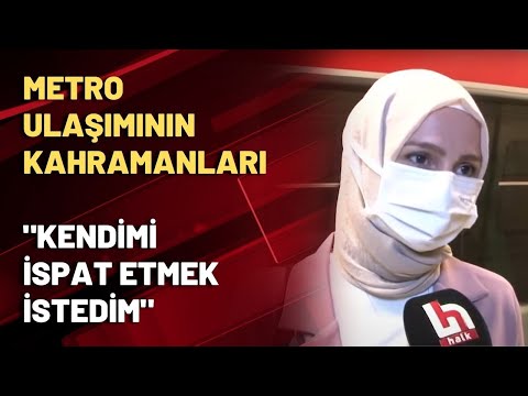 Metro ulaşımının kahramanları: \