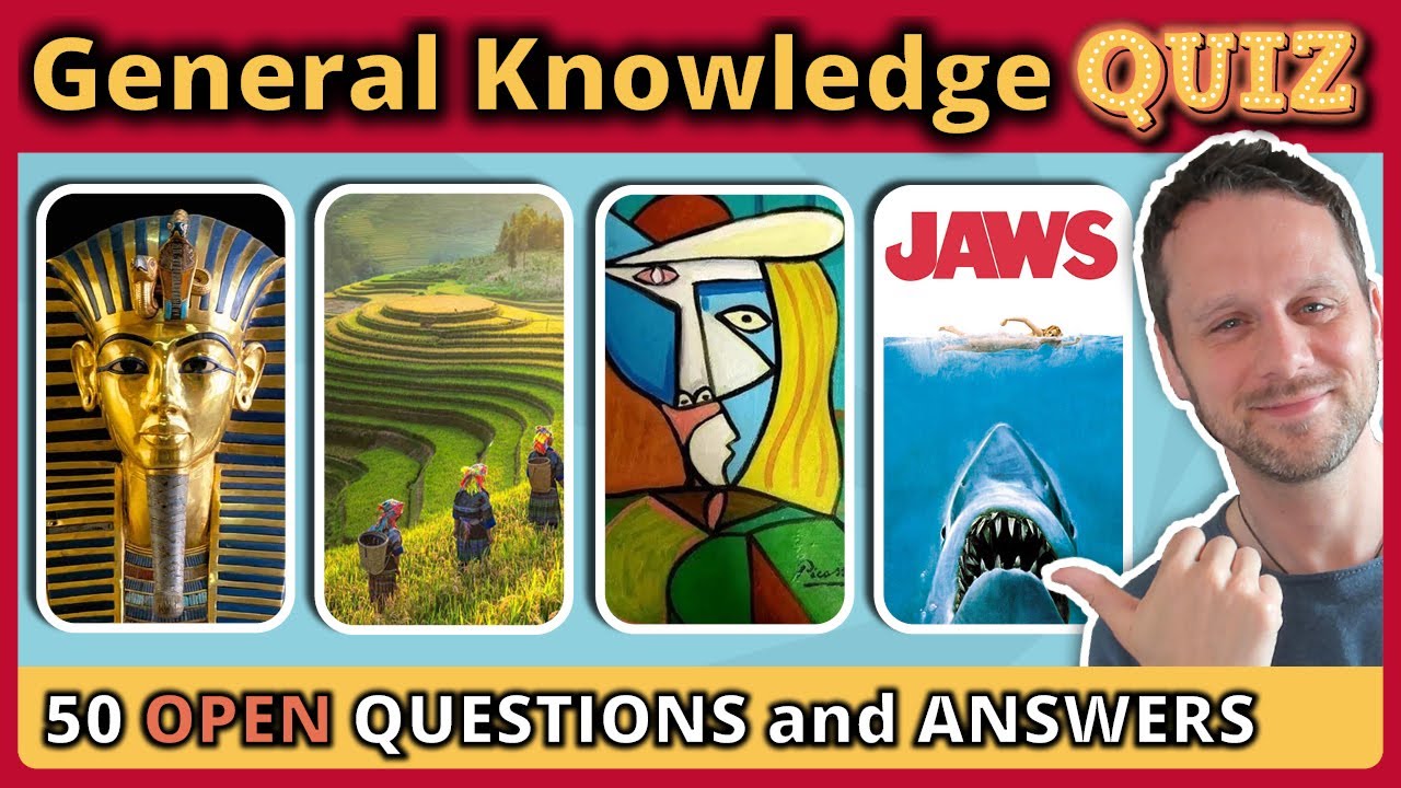 50 GENERAL KNOWLEDGE TRIVIA QUIZ questions to test you! 🧠 - YouTube