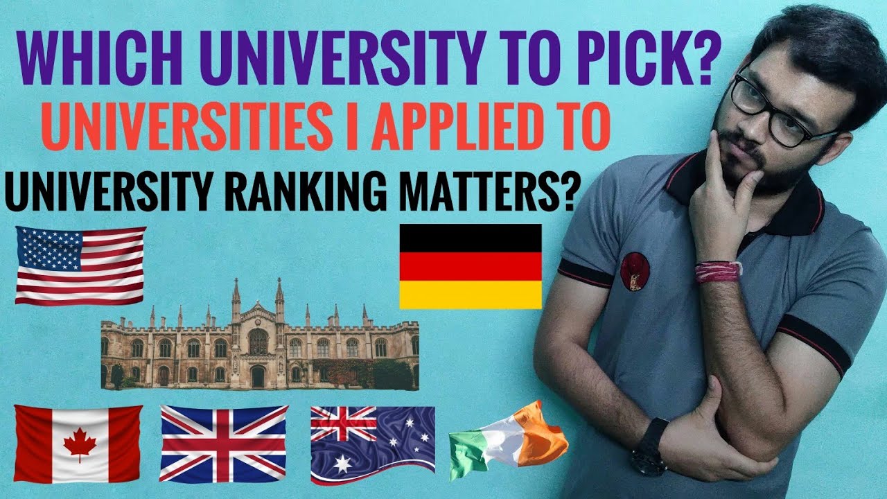 Which University to Pick? || University Ranking Matters? - YouTube
