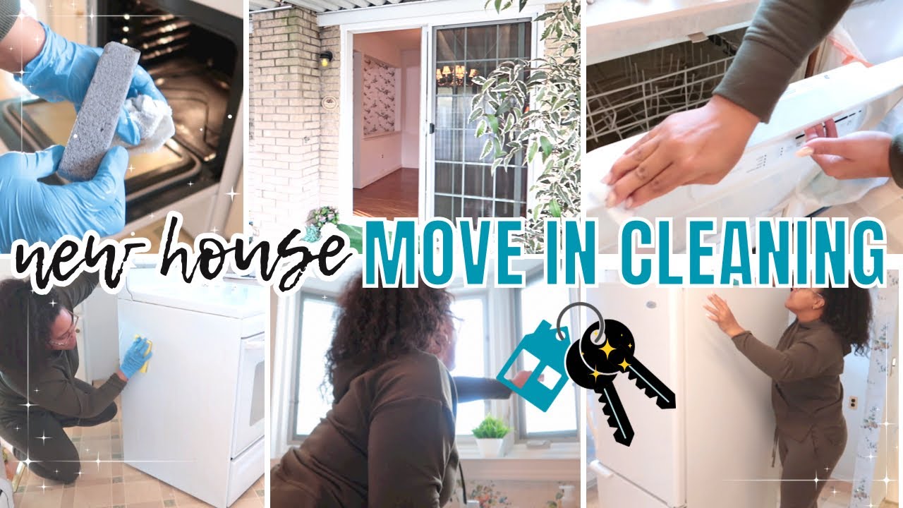 Come clean with me? Cleaning before we move in our new house!! MOVE IN ...