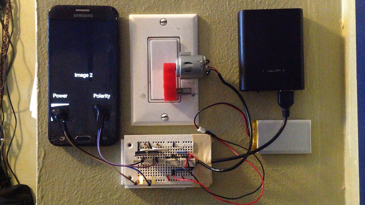 Improvised Control Switch - YouTube