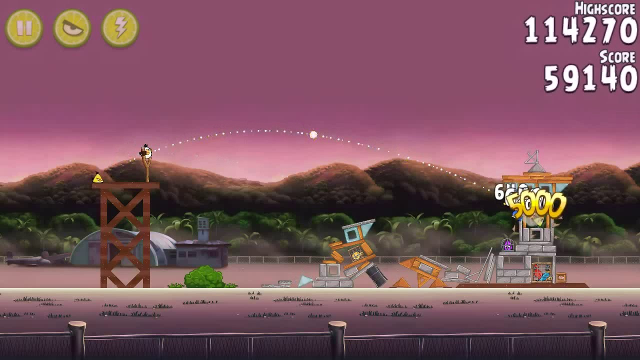 Angry Birds Rio, Airfield Chase, 70 Stars, 118260 - YouTube