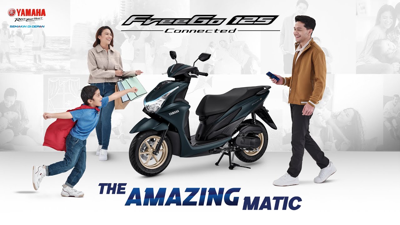 Freego 125 Connected - The Amazing Matic - Product Launch - YouTube