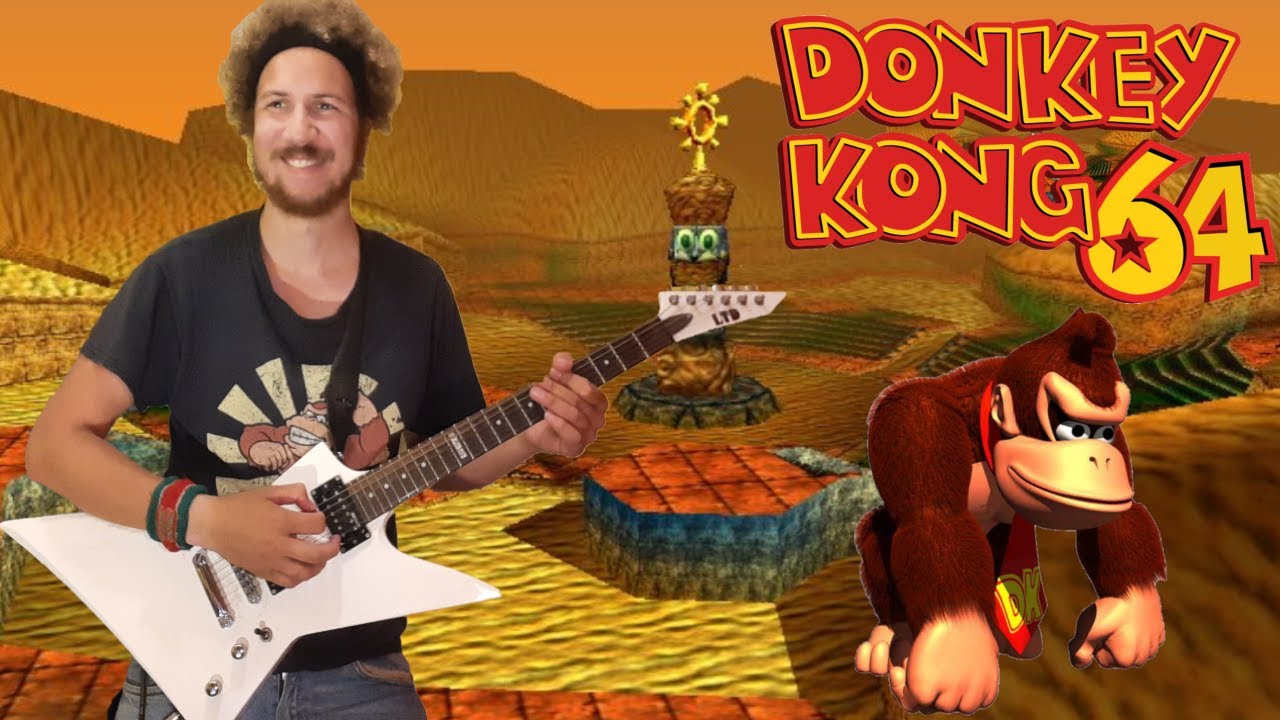 Donkey Kong 64 - Angry Aztec - Guitar Cover by LloydTheHammer - YouTube