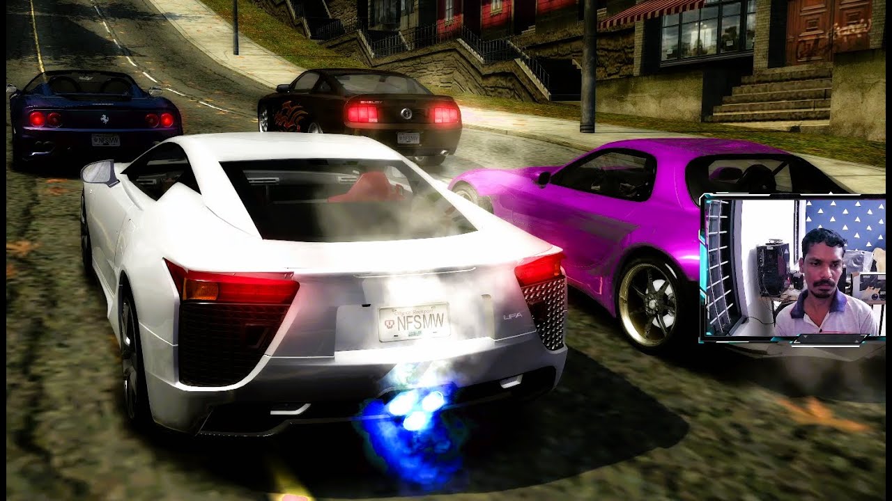 LEXUS LFA CUSTOM RACE SPRINT HARD DIFFICULTY NFS MW 2005 NO COMMENTARY ...