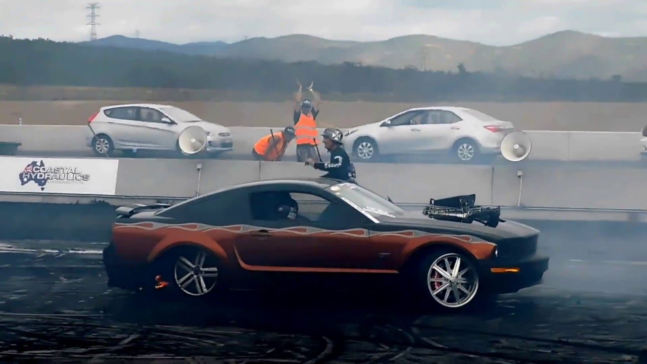 Northern Nats 2016 Springmount Raceway - Gary Myers 2INSANE burnout ...