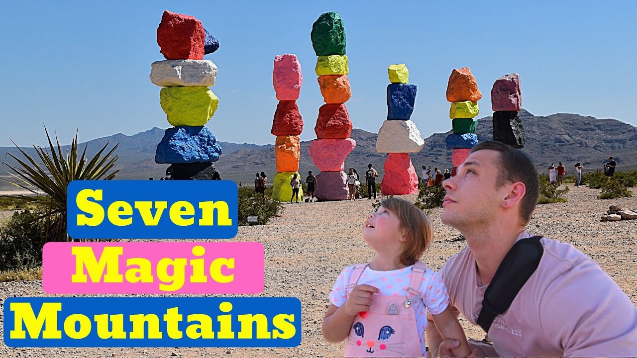 Seven Magic Mountains Trip! Las Vegas NV - YouTube