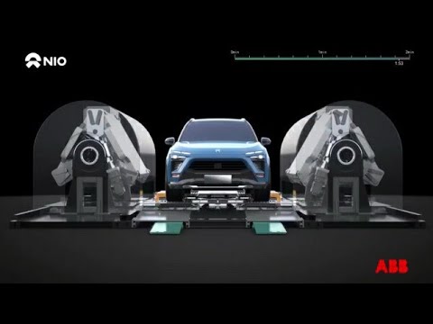 NIO battery swap station 2.0 rumors - YouTube