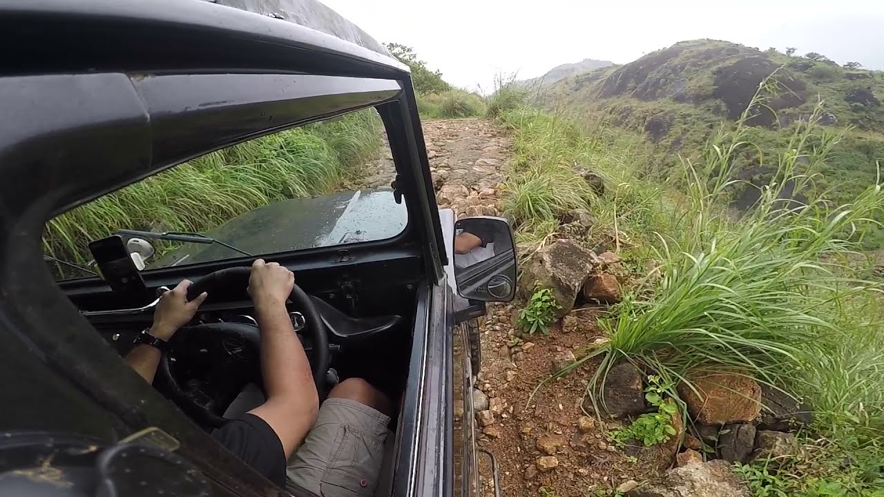 Good off-road experience with mahindra Mm540 . urumbikkara hills. Gopro ...