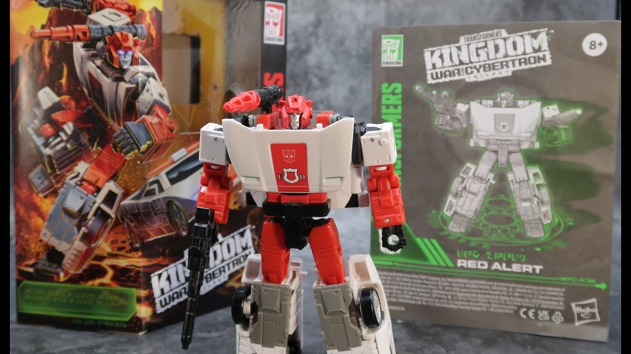 Walgreens Exclusive: Transformers: Kingdom: Red Alert figure review and ...