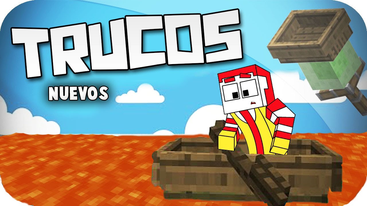 COMO REMAR [Bote] EN LA LAVA | Super Velocidad y Salto - Minecraft ...