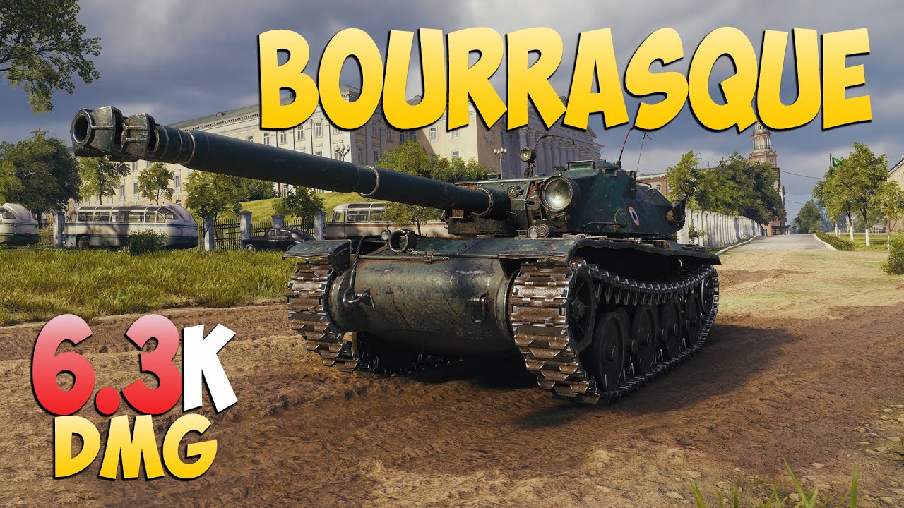 Bourrasque - 10 Kills 6.3K DMG - This good! - World Of Tanks - YouTube